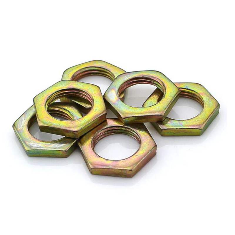 Fine Pitch Thread Hex Nuts Hexagon Thin Half Lock Nuts M7 M8 M9 M10 M12 fine-pitch-thread-hex-nuts-hexagon-thin-half-lock-nuts-m7-m8-m9-m10-m12