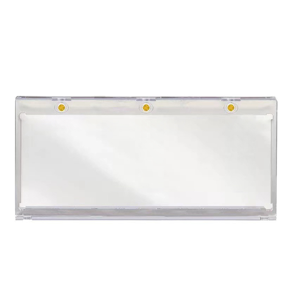 1-10 Pack Triple Booklet One Touch Magnetic Card Holder 175 PT UV ...
