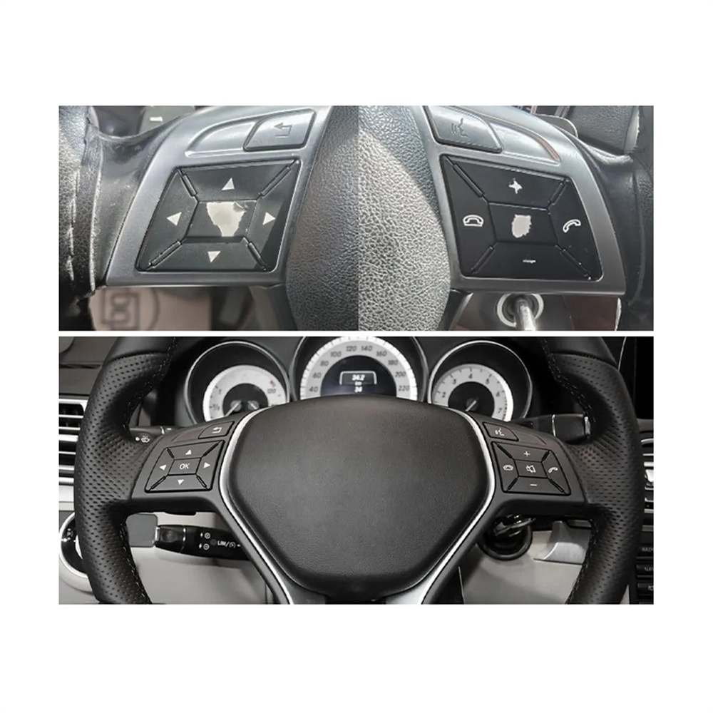 Steering Wheel Switch Button Brown For Mercedes W204 W212 C200 E260 ...