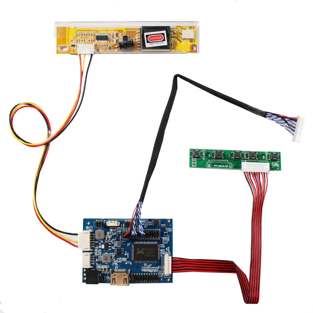 HDM I Audio LCD Controller Board For 12.1" HT121X01-101 N121IA-L02 LCD ...