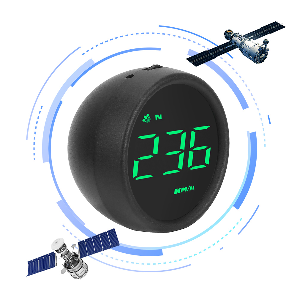 Generic Smart Gadgets GPS MPH Overspeed Alarm Speedometer HUD Digital ...