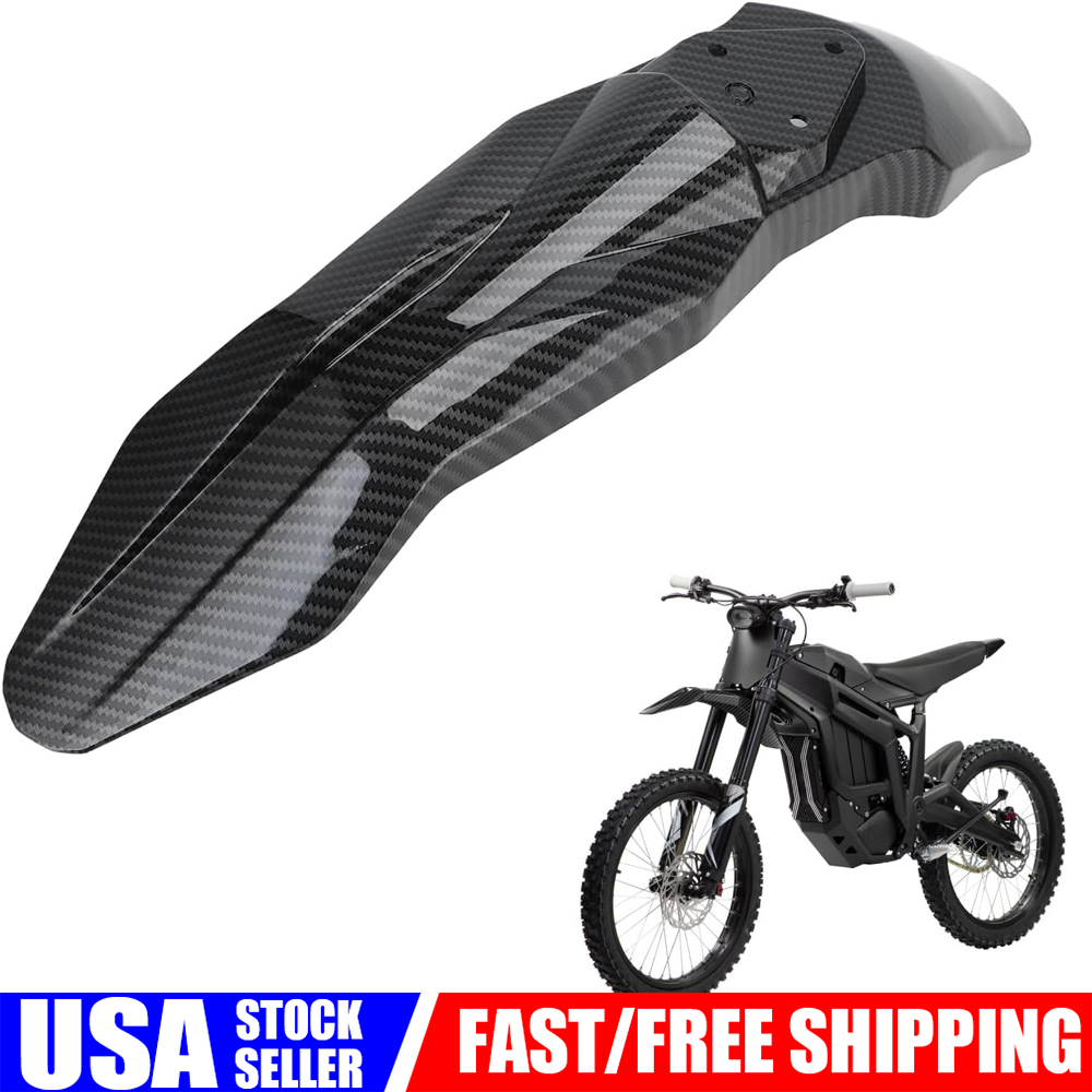 ABS Plastic Motorcycle Fenders Carbon Fiber Pattern Rear Fenders For ...