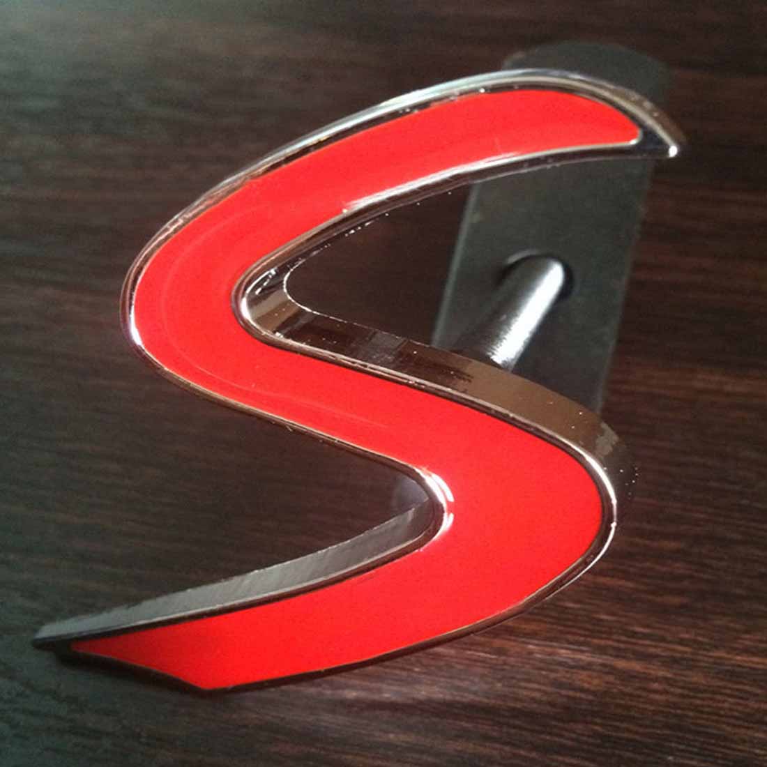 FOR MINI COOPER S GRILL BADGE REPLACEMENT EMBLEM METAL WITH FITTING KIT ...